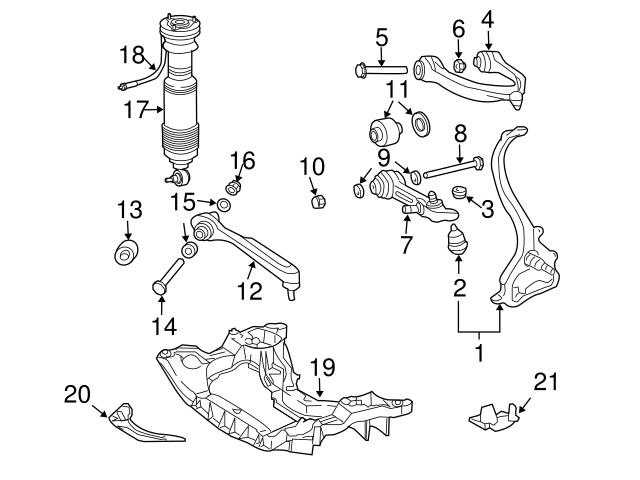 Genuine Mercedes 2306280149 Suspension Subframe Reinforcement Bracket ...