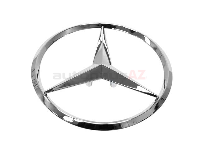 Genuine Mercedes 2307580058 Deck Lid Emblem; Trunk Star | A2307580058