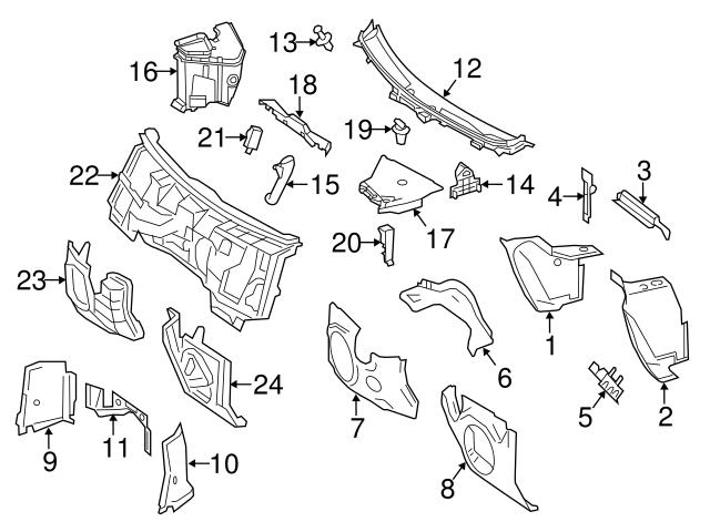 Genuine Mercedes 2316202714 Brake Pedal Bracket - Mercedes