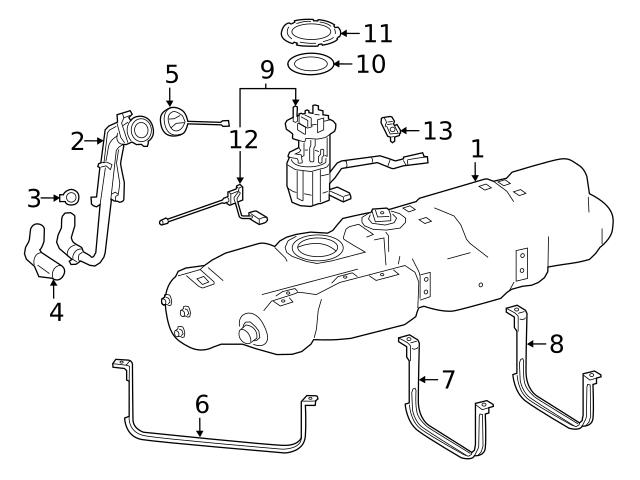 Genuine Mercedes 2404700505 Fuel/Gas Cap - Mercedes