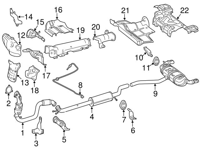Genuine Mercedes 2464900040 Exhaust System Hanger Bracket - Mercedes ...