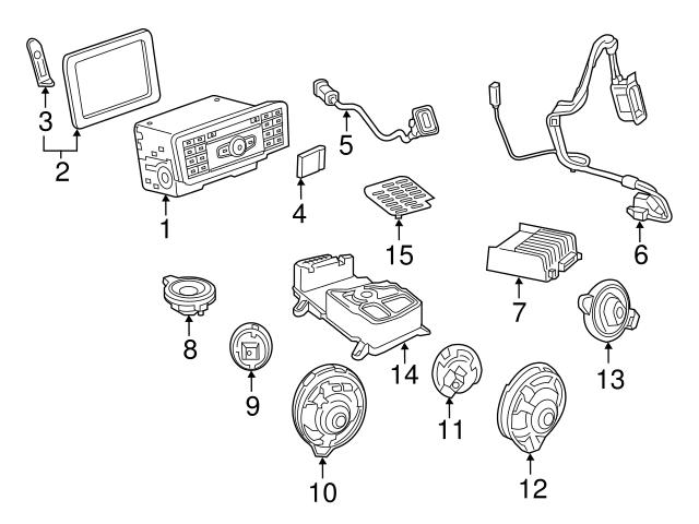 Genuine Mercedes 246900120680 Video Monitor - Mercedes | 2469001206