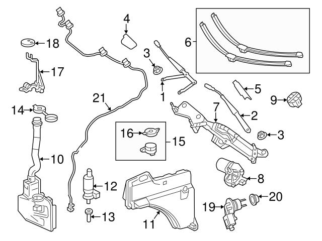 Genuine Mercedes 2469012504 Rain Sensor; Front - Mercedes ...