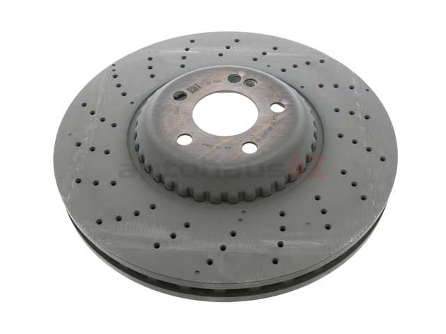 Genuine Mercedes 2574210400, A2574210400 Disc Brake Rotor; Front - Mercedes