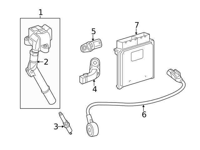 Genuine Mercedes 2641591400 Direct Ignition Coil Boot - Mercedes