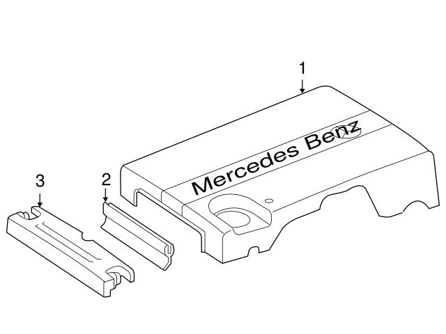 Genuine Mercedes 2710160821 Timing Cover Gasket - Mercedes