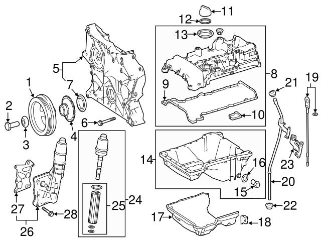 Genuine Mercedes 2710180740 Engine Oil Dipstick Tube Bracket - Mercedes