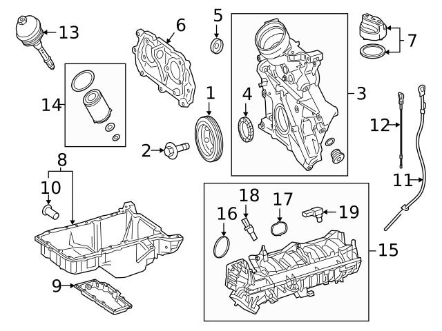Genuine Mercedes 2740107412 Oil Dip Stick - Mercedes