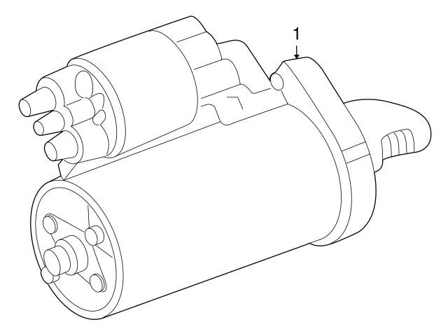 Genuine Mercedes 274906210080 Starter - Mercedes | 2749061600 ...