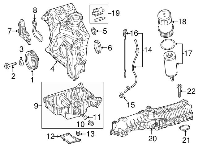 Genuine Mercedes 2760182300, A2760182300 Crankcase Breather Pipe - Mercedes