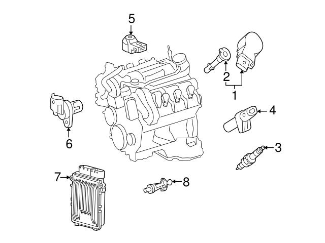 Genuine Mercedes 2761500276 Engine Control Module Bracket - Mercedes
