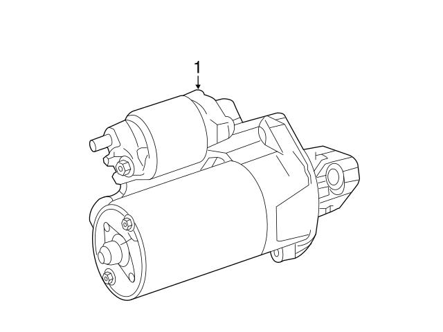 Genuine Mercedes 276906430083 Starter - Mercedes | 2769064300 ...