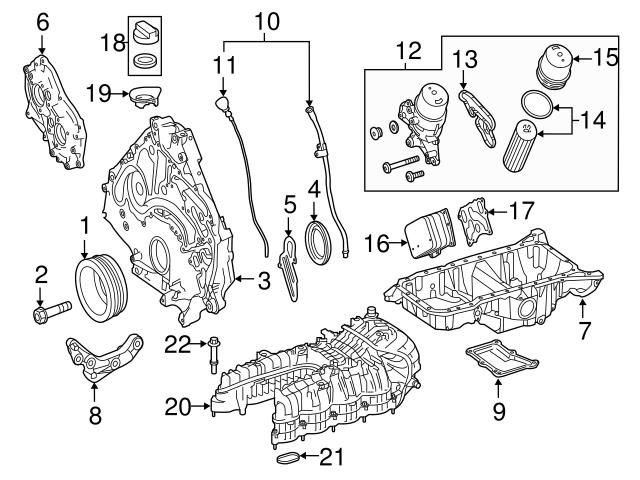 Genuine Mercedes 2780106003 Oil Dip Stick - Mercedes
