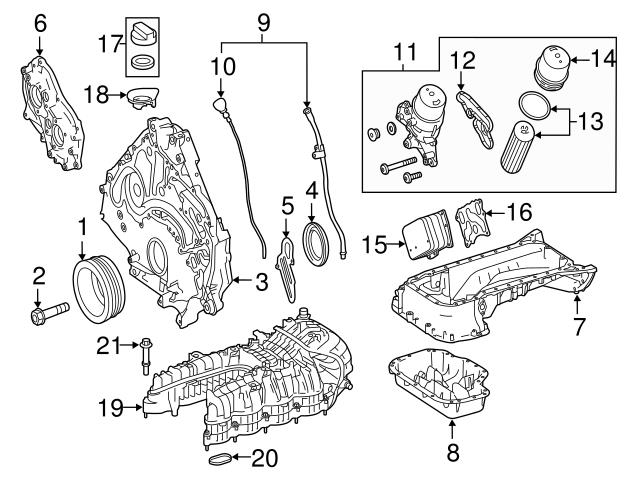 Genuine Mercedes 2780108602 Oil Dip Stick - Mercedes