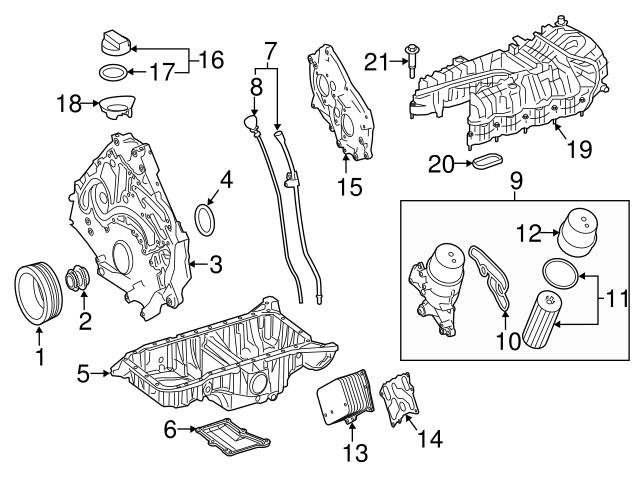 Genuine Mercedes 2780109103 Oil Dipstick Tube - Mercedes | 2780100424