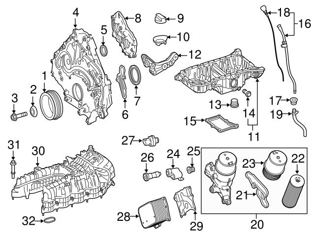 Genuine Mercedes 2781840211 Distributor Oil Felt Plug - Mercedes