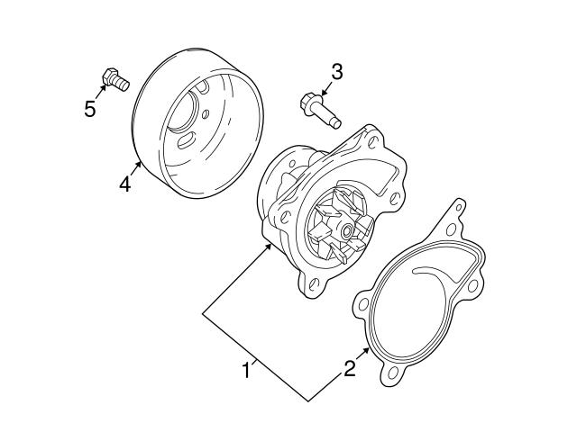 Genuine Smart 2812060019 Drive Belt Idler Pulley - Smart