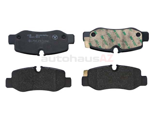 Genuine Mercedes 447423001207, A447423001207 Disc Brake Rotor; Rear ...