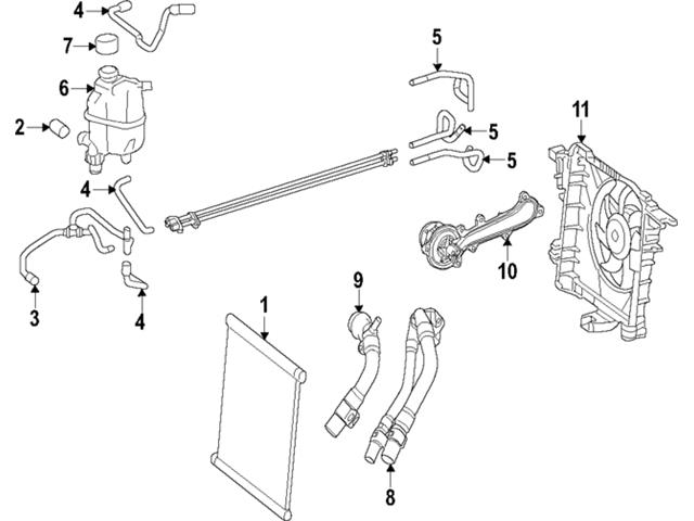 Genuine Smart 4515010001 Radiator - Smart