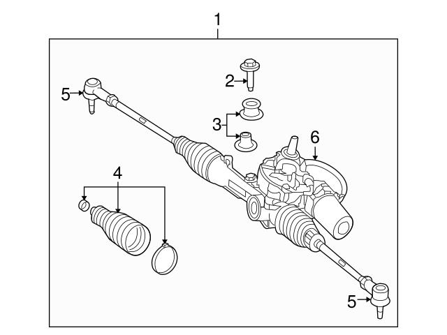 Genuine Smart 451540008864 Electric Power Steering Motor - Smart ...