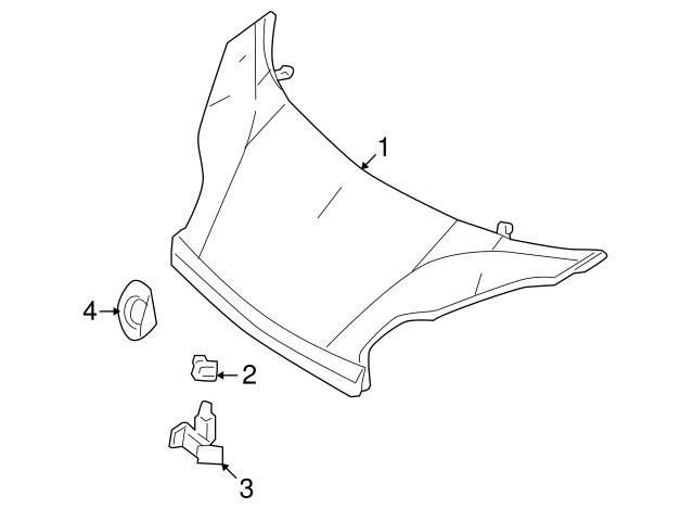 Genuine Smart 451757040164C22A Hood Latch; Front Right Lower - Smart ...