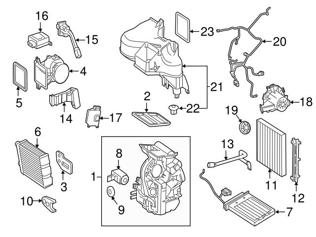 Genuine Smart 4518350101 Heater Core - Smart