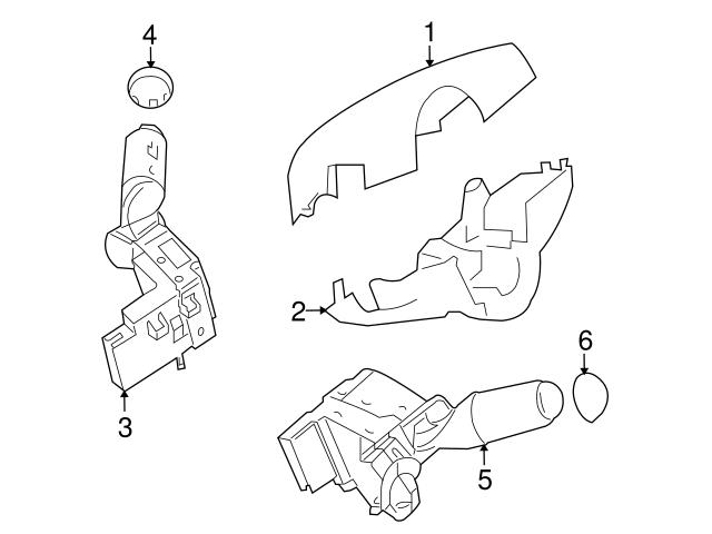 Genuine Smart 4519050400 Wiper Switch - Smart