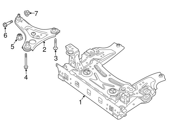 Genuine Smart 4533307900 Control Arm; Front Left - Smart | 4533302900