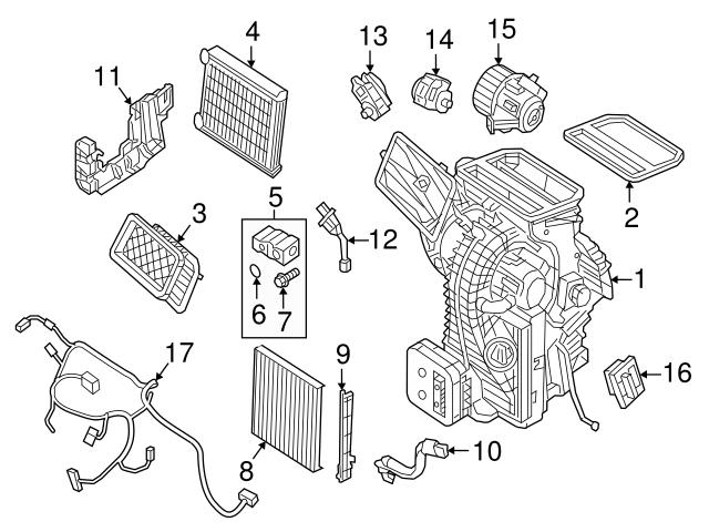 Genuine Smart 4538300601 Heater Core - Smart