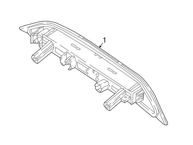 Genuine Smart 453906360064 Center High Mount Stop Light - Smart ...