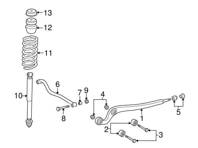 Genuine Mercedes 460321500462 Coil Spring; Front Left/Right - Mercedes ...