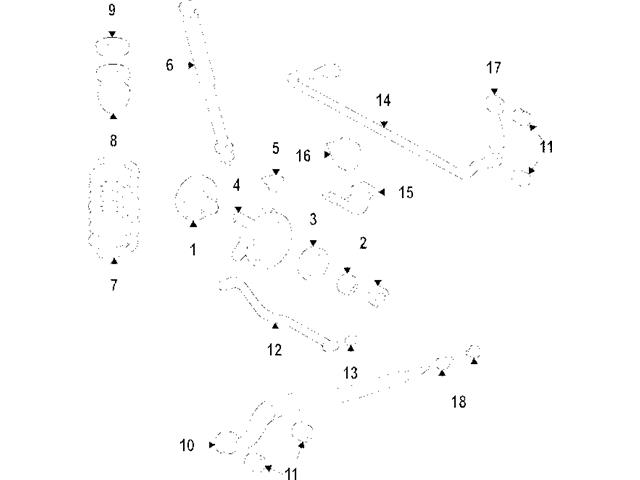 Genuine Mercedes 4633230840 Stabilizer/Sway Bar Bracket - Mercedes