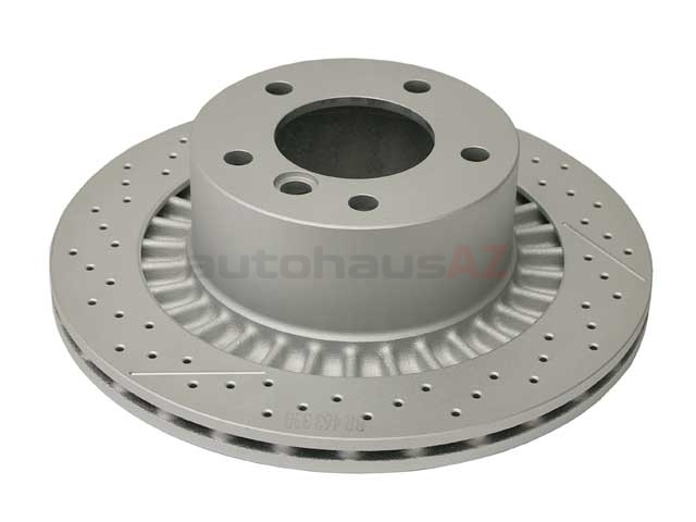 Genuine Mercedes 4634230112, A4634230112 Disc Brake Rotor; Rear - Mercedes