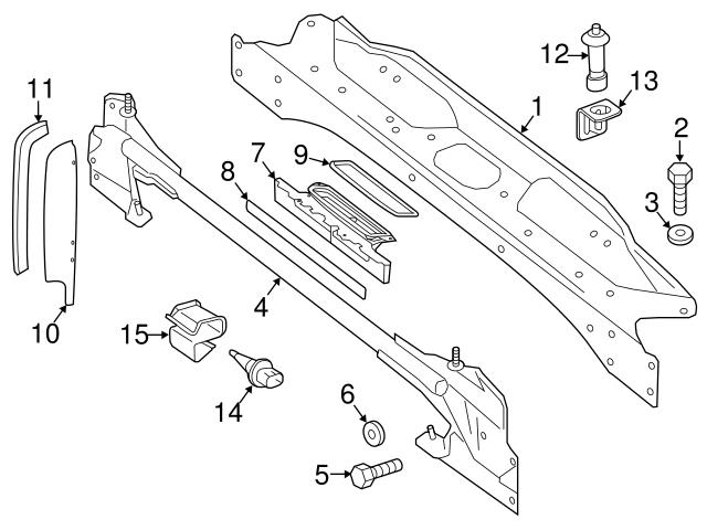 Genuine Mercedes 4635200100 Air Intake Hose; Front Engine - Mercedes