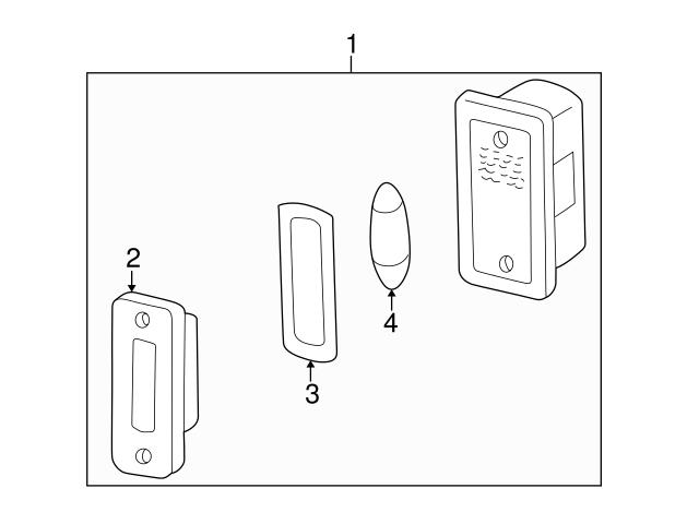 Genuine Mercedes 4637450024 Back Glass/Rear Window Seal - Mercedes