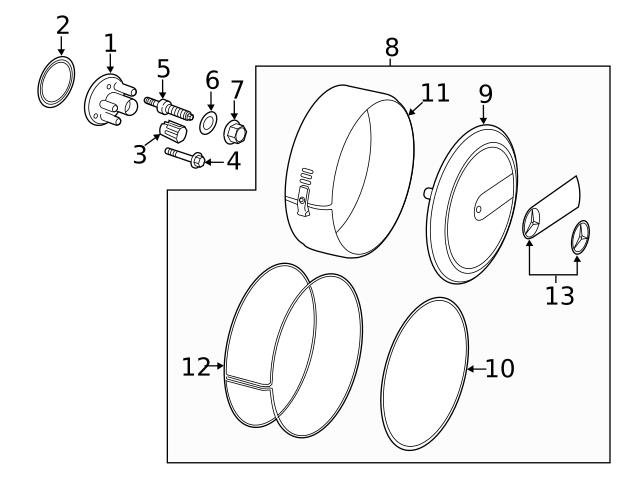 Genuine Mercedes 4638322000 Intake Manifold Gasket - Mercedes