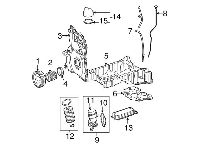 Genuine Mercedes 6420100872 Oil Dip Stick - Mercedes