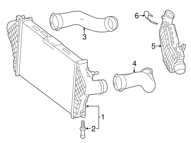 Genuine Mercedes 6421403787 Engine Air Intake Resonator - Mercedes ...