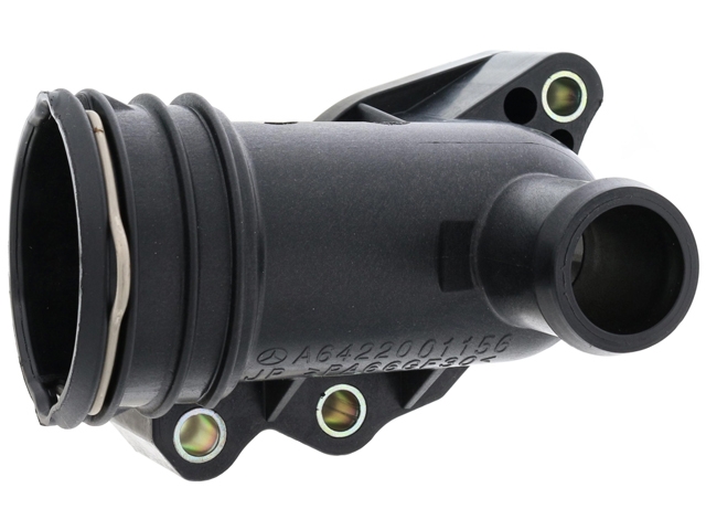 Genuine Mercedes 6422001156 Coolant Outlet Flange - Mercedes