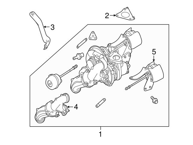 Genuine Mercedes 6510900866 Vacuum Reservoir - Mercedes