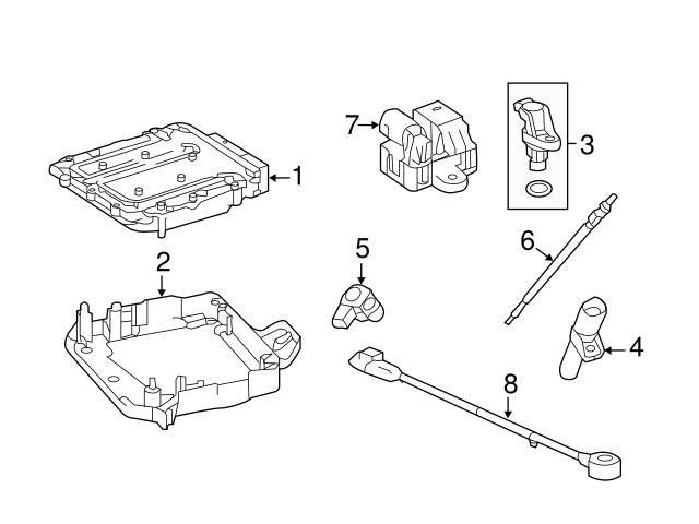 Genuine Mercedes 651900220380 Glow Plug Controller - Mercedes ...