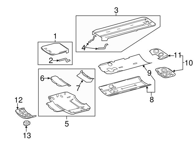 Genuine Mercedes 90683008549051 Dashboard Air Vent; Left, Right ...