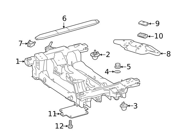Genuine Mercedes 9073220200 Leaf Spring Plate; Front Upper Left/Right ...