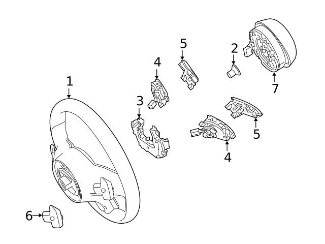 Genuine Mercedes 90790582049j32 Combination Switch - Mercedes