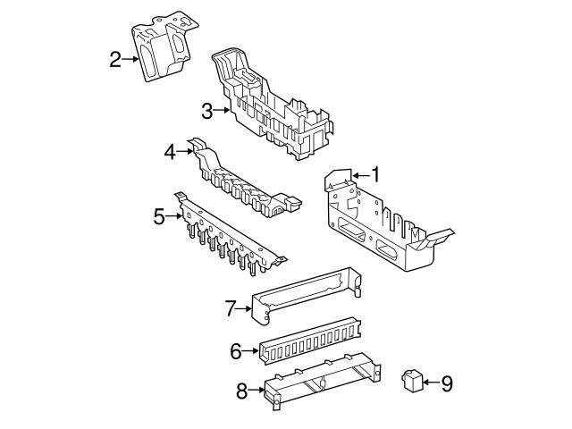 Genuine Mercedes 9425426040 Fuse Holder - Mercedes