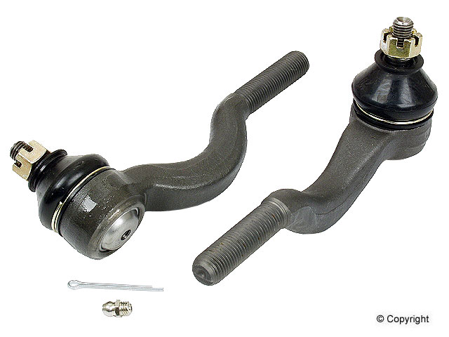Aftermarket MB076003 Tie Rod End; Front Left Inner - Mitsubishi