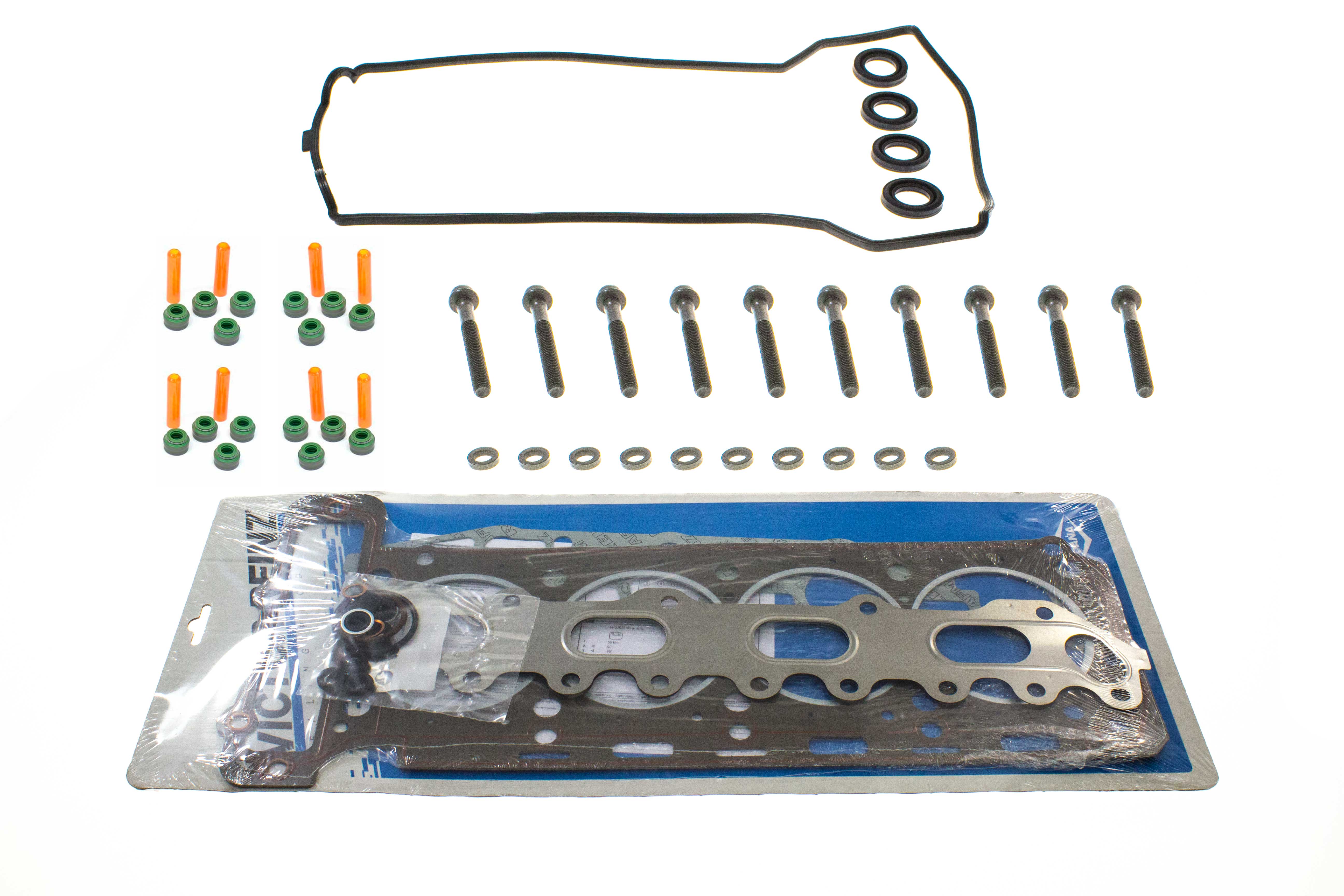 AAZ Preferred MB111UPENGKIT Cylinder Head Gasket Set; Head Set, Bolts ...