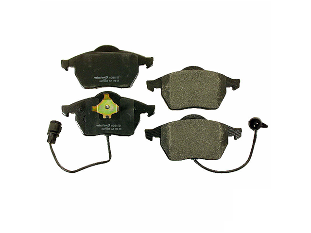 Mintex MDB1531 Brake Pad Set; Front with Sensors; OE Supplier Compound ...