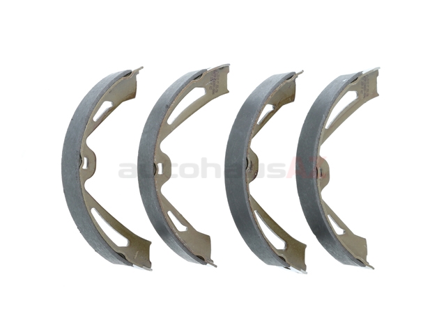 Metelli 9Y0698533AB, 530726 Parking Brake Shoe Set - Porsche