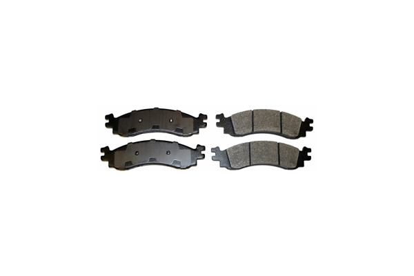 Monroe FX1158 Brake Pad Set; Monroe ProSolution Semi-Metallic - Ford ...